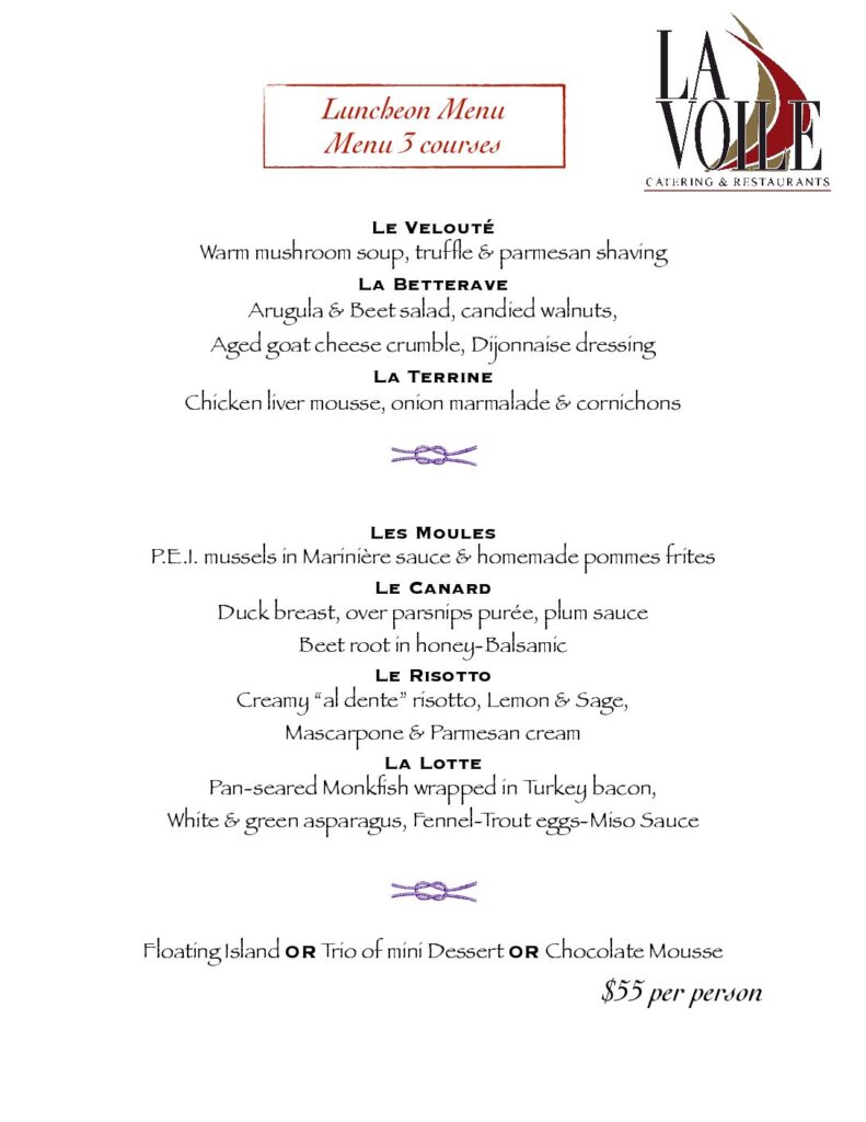 L.V.Boston | La Voile Restaurants